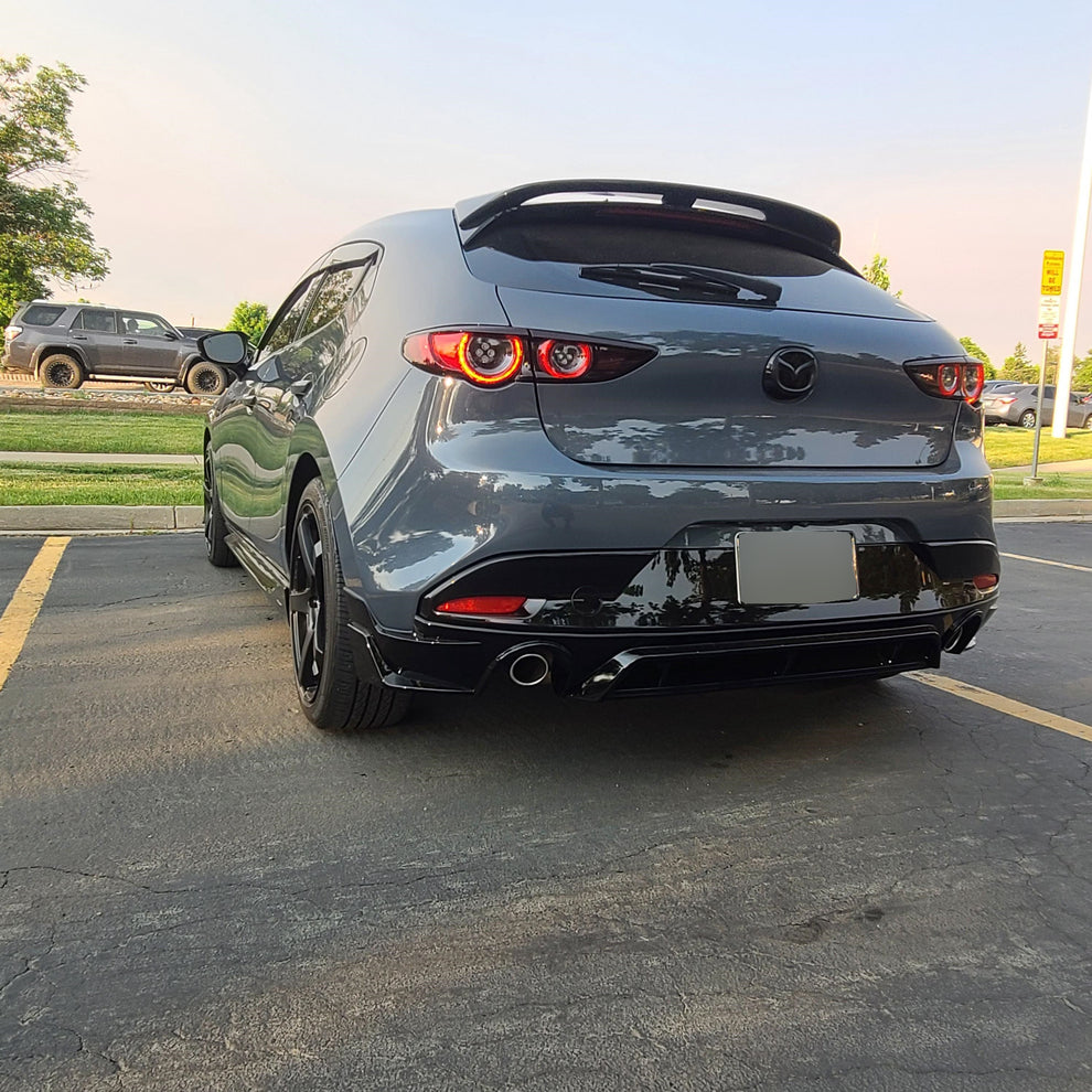 2019-2025 Mazda 3 Hatchback Rear Roof Spoiler | Elite Style Garage